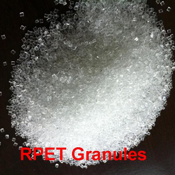 Bottle Plastic RPET Granules Food Grade Recycled PET Pellets